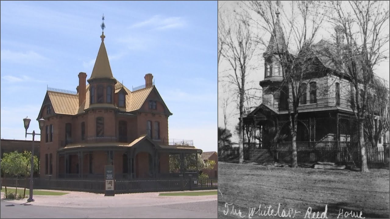 Rosson House at Heritage Square in downtown Phoenix welcoming visitors ...