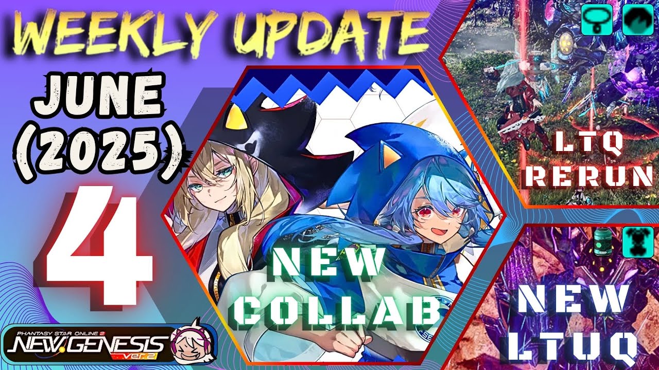 [PSO2:NGS] - JUNE_4 UPDATE 2025 (👋☺️Steam) - YouTube