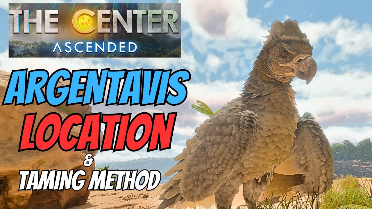 Argentavis Location The Center Ark Survival Ascended - YouTube