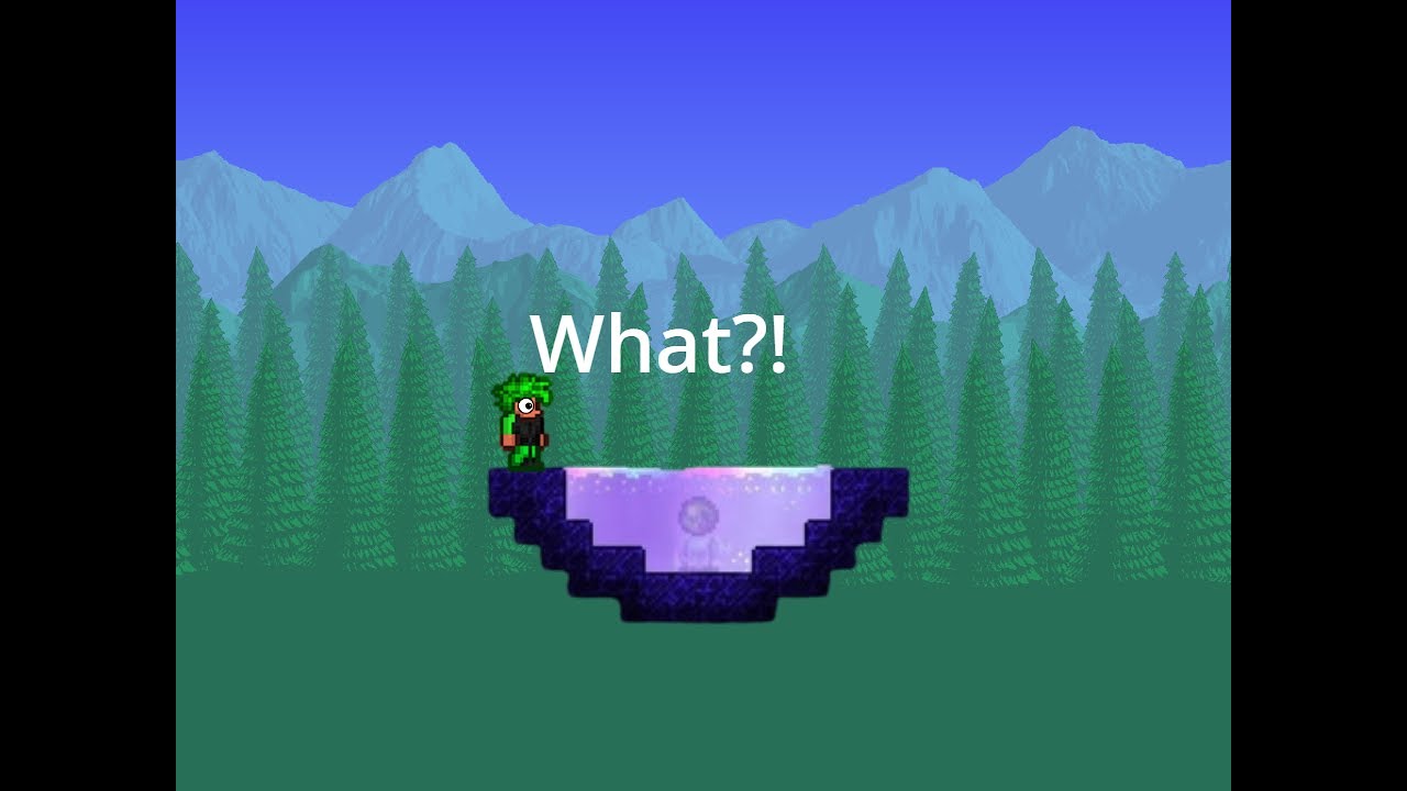 Trying to beat Terraria shimmer block part 1 - YouTube