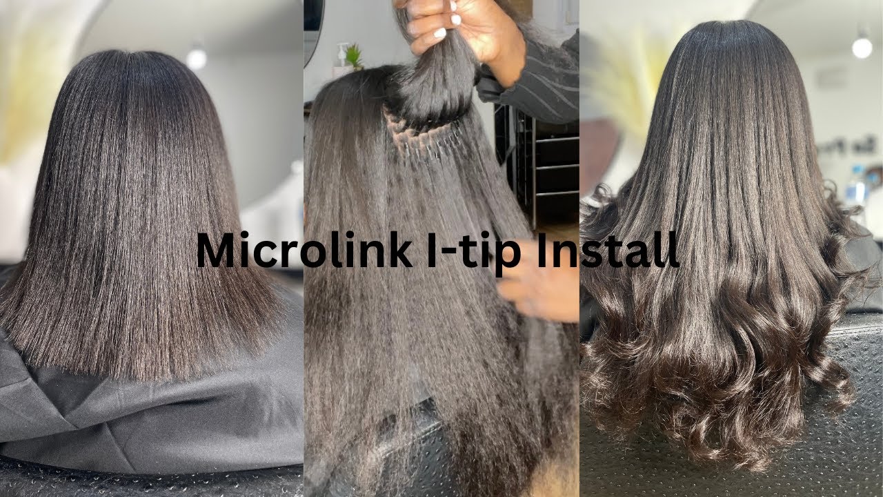 My Hair Is SO Dry! | Microlink I-tip Install - Ep 8 | So Pressed London - YouTube