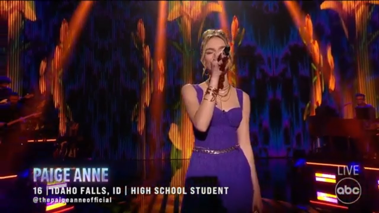 Paige Anne, Eliminated at TOP 20 Performance in American Idol 2023 ...