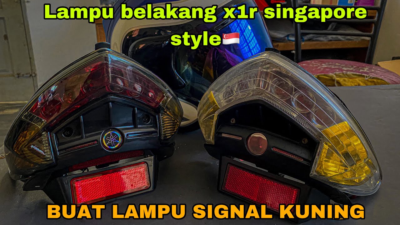 E.p.6:project convert yamaha lc135 v1 to x1r thailook: cara repaint ...