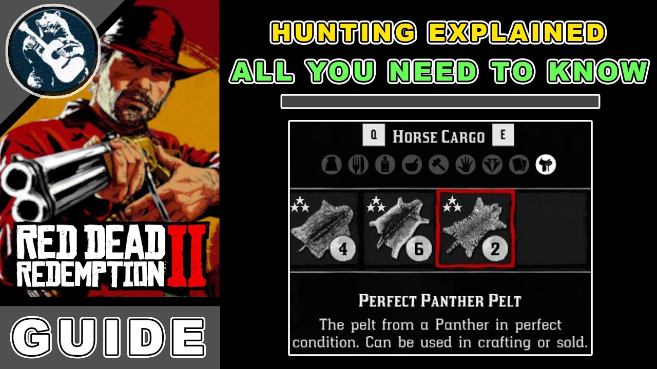 Perfect Pelts RDR2 Hunting Guide Weapons & Tools | Red Dead Redemption ...