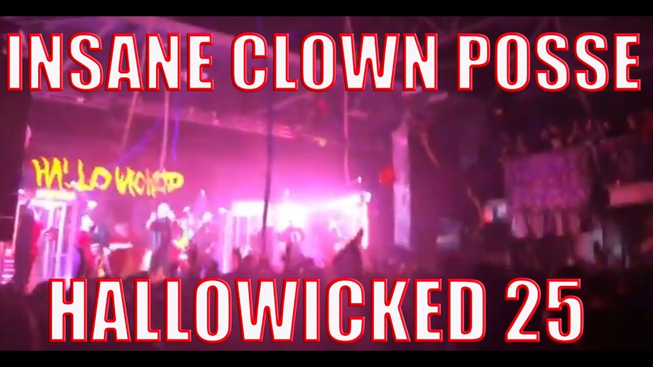 Insane Clown Posse Live 2018 Hallowicked 25 ICP JUGGALOS BEST FOOTAGE ...