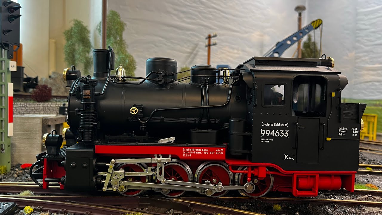 LGB 28001 Rügenlok 99 4633 Digitalisierung ESU Loksund 5XL ...