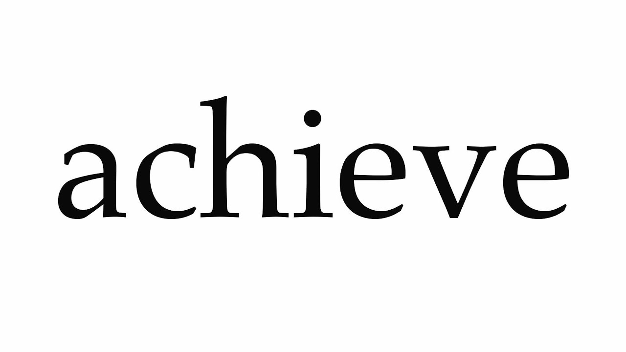 The Word Achieve
