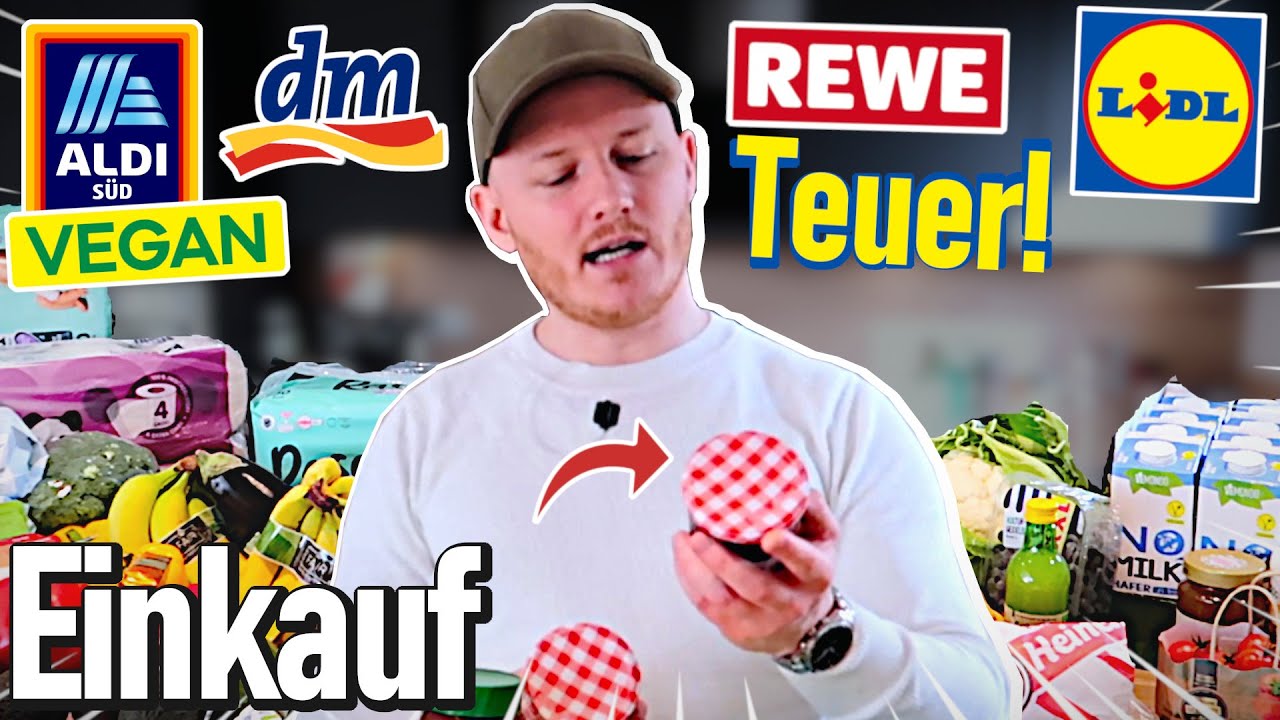 🛒 Unser teuerster Einkauf seit Monaten!! 💸 Rewe, Aldi, Lidl, DM ...