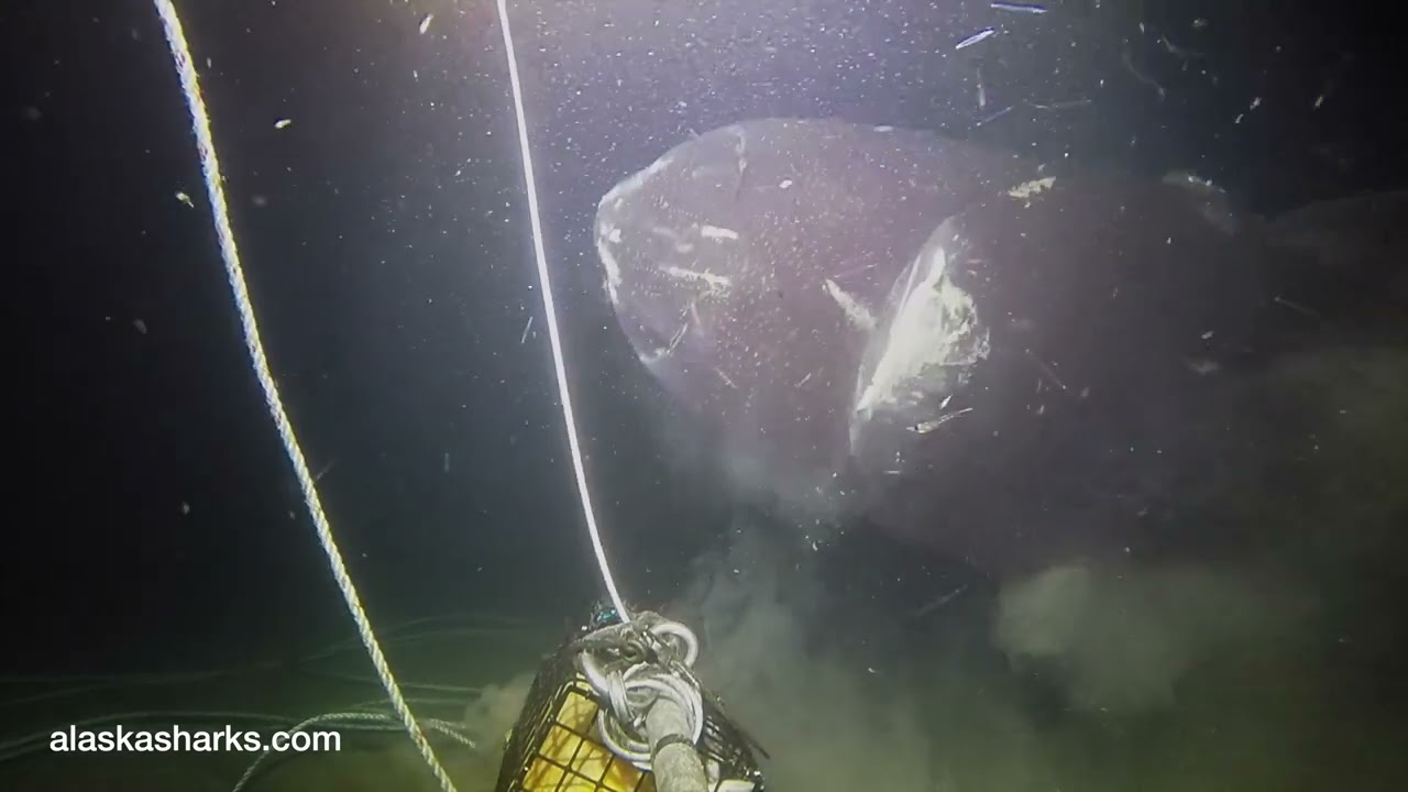 BRUV deep water camera sleeper shark - YouTube