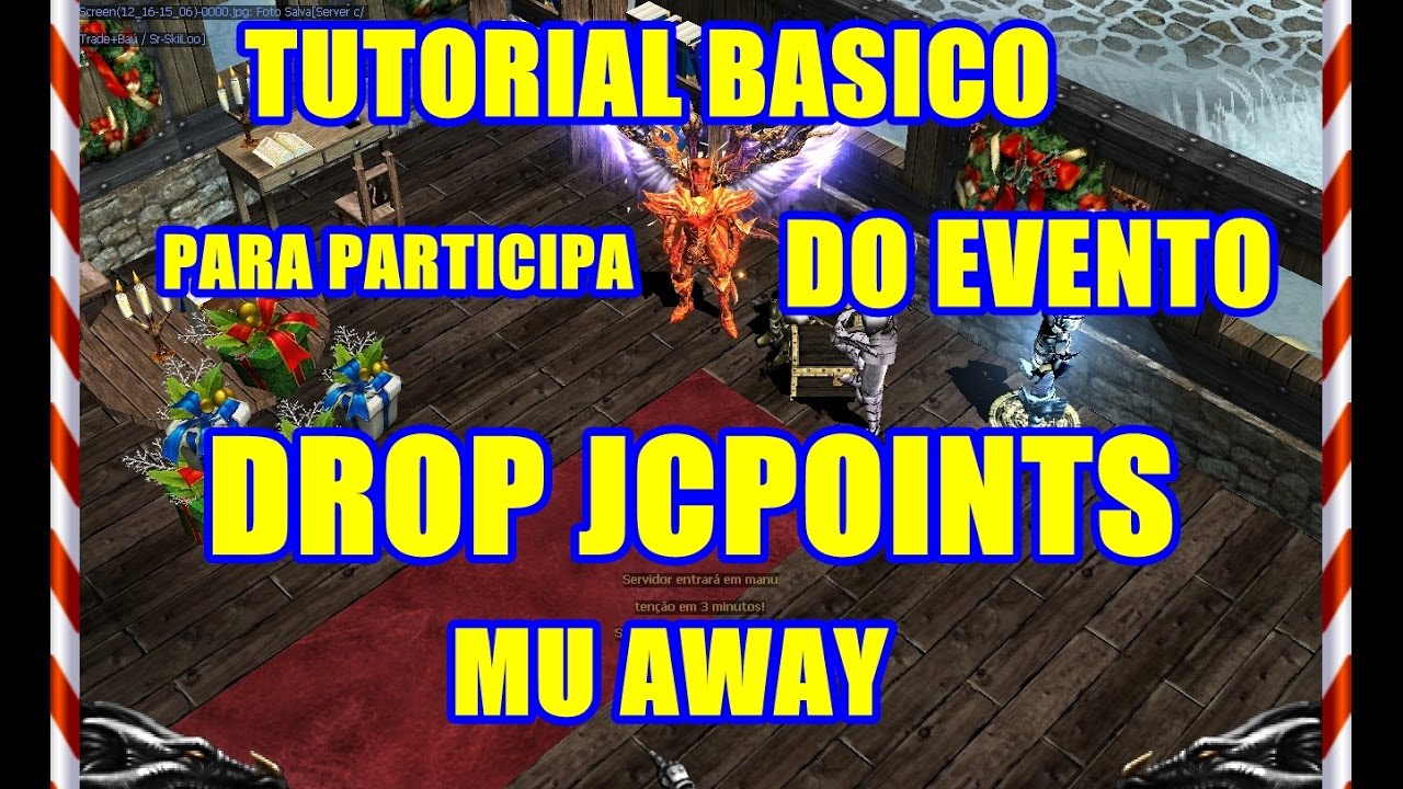 TUTORIAL BÁSICO DROP JC POINTS EVENTO 24H mu away - YouTube