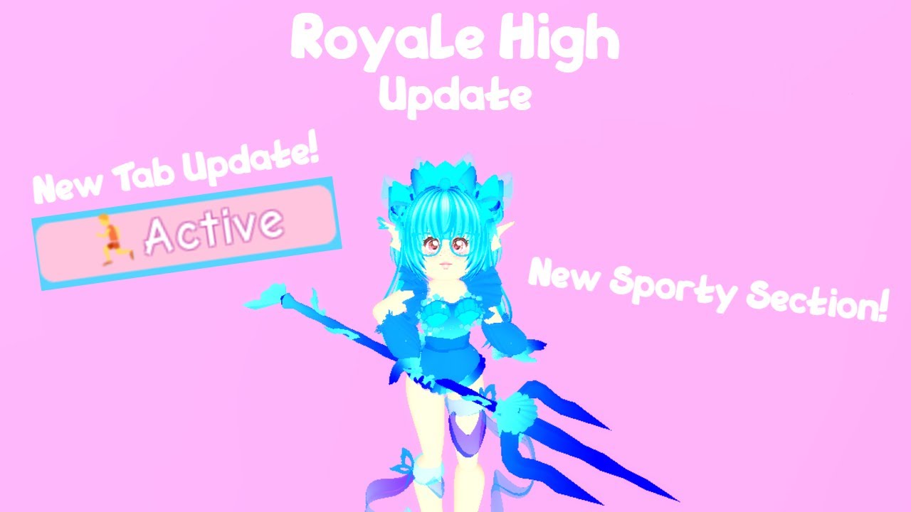 New Sporty Tab!!! Royale High Update - YouTube