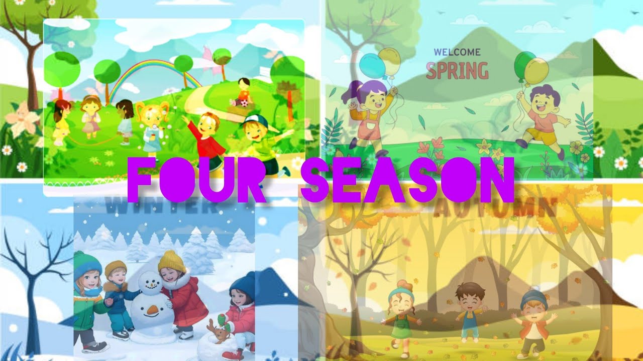 Exploring Seasons|| Four Seasons in a year: #kidseducation - YouTube