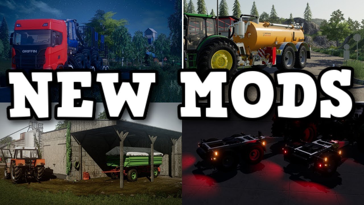 9 AWESOME MODS PLUS UPDATES | MOD SHOWCASE | Farming Simulator 19 - YouTube