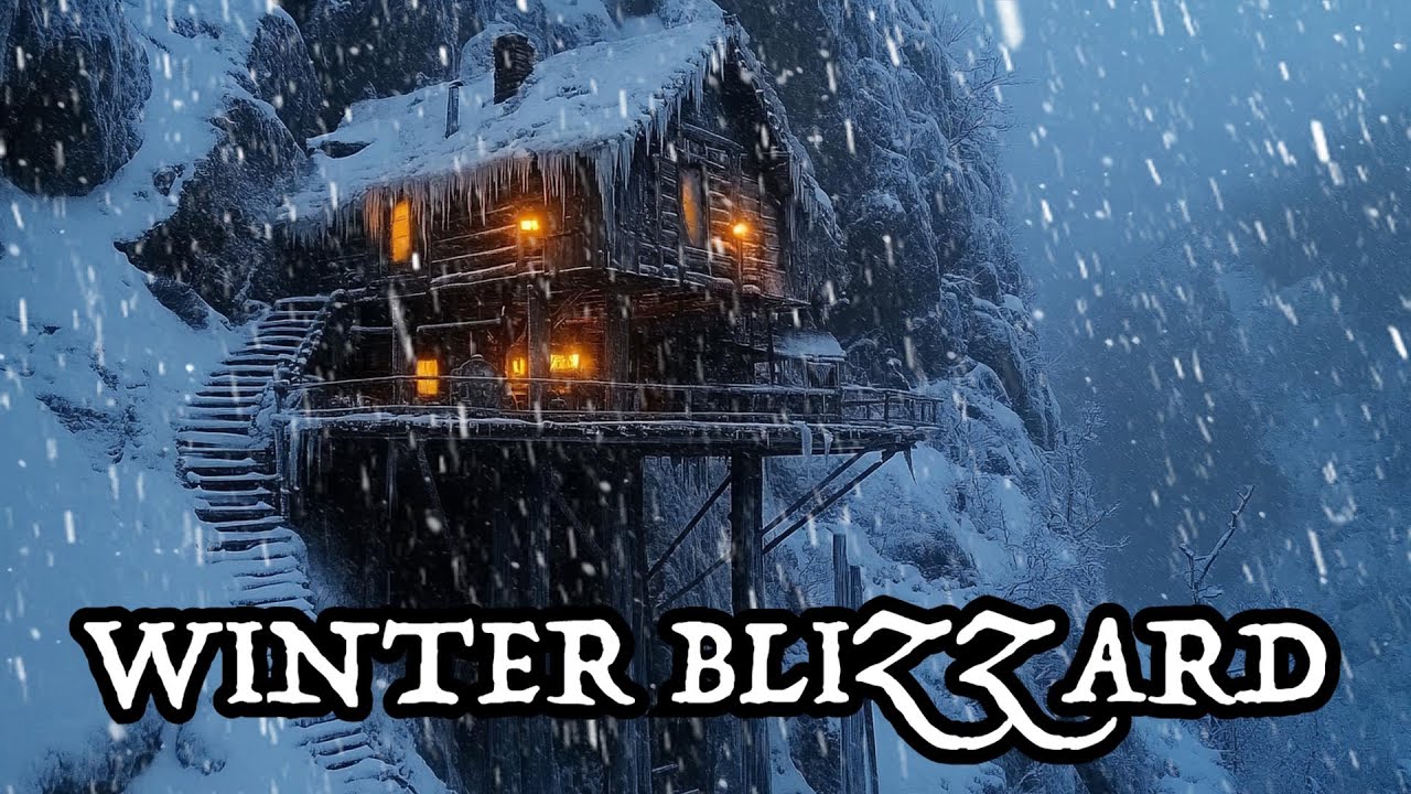 Ferocious Blizzard Roars & Icy Winter Gusts┇Ultimate Relaxation with the Frozen Snowstorm - YouTube