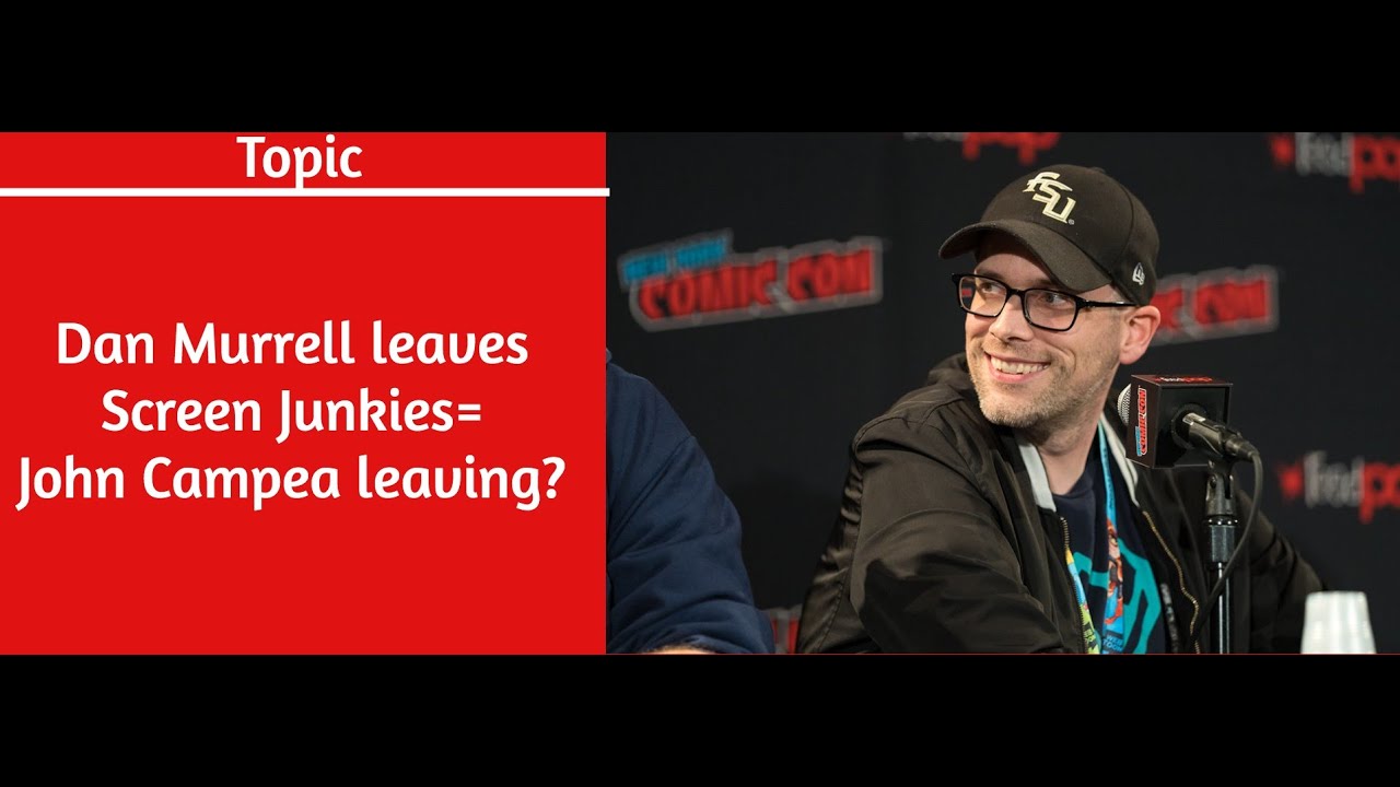 Topic- Dan Murrell leaves Screen Junkies - YouTube