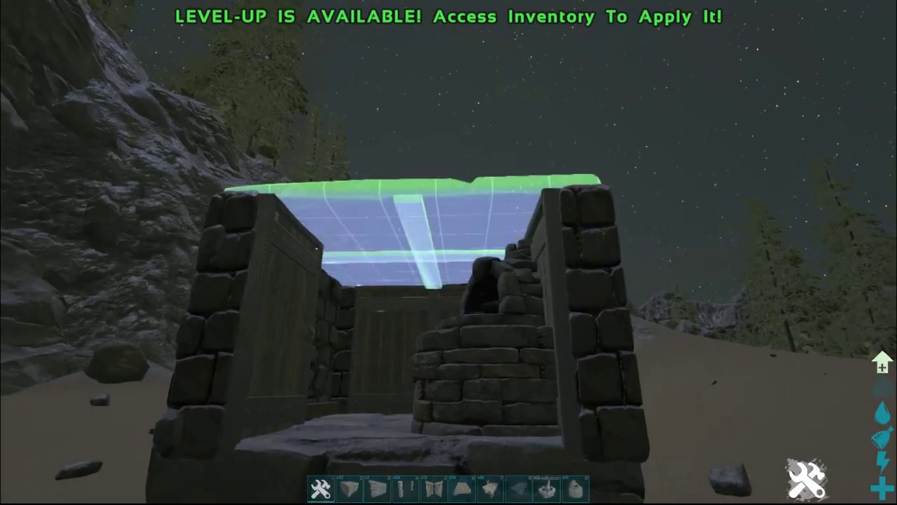 ARK: Survival Evolved - Best 2x1 Beginner Base Build for PVP - YouTube