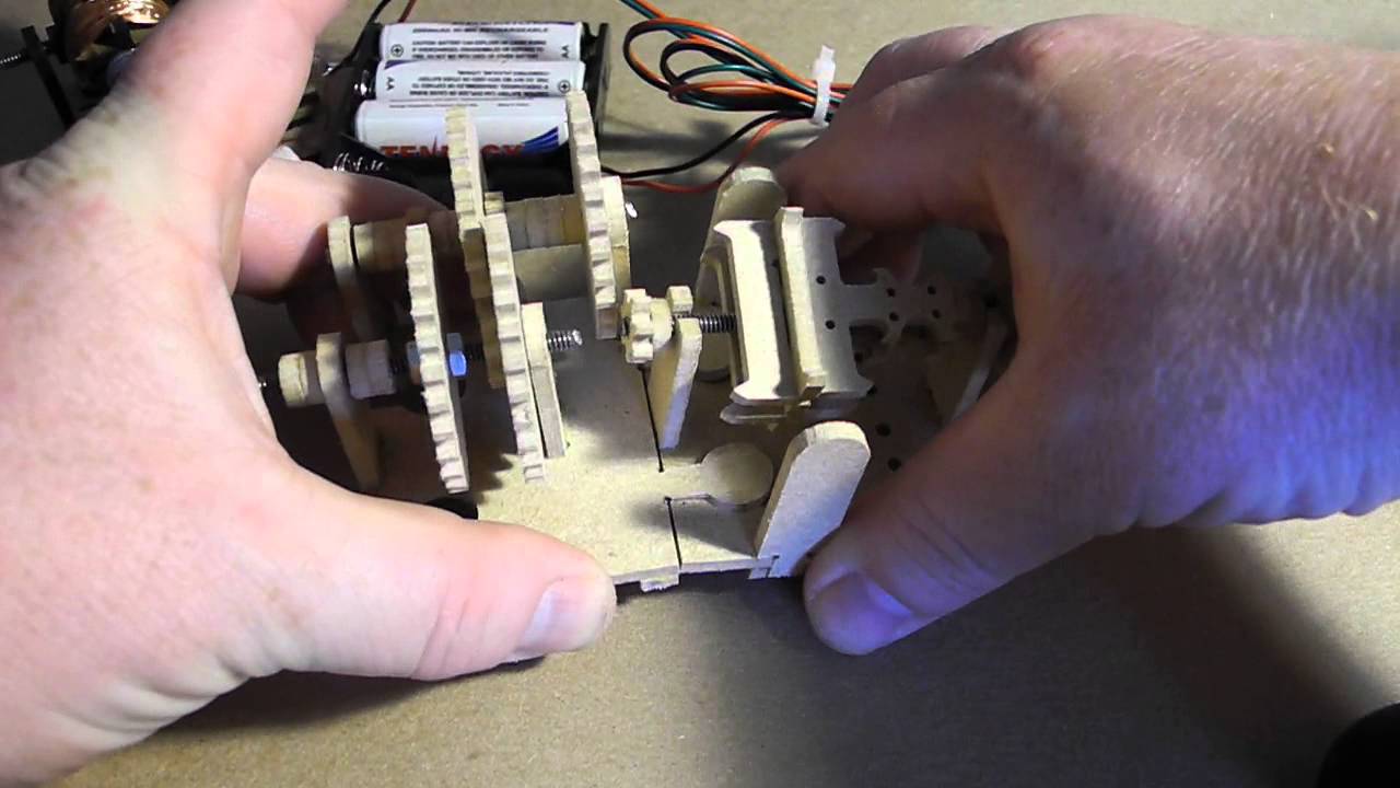DIY Electric Motor with Gearbox - YouTube