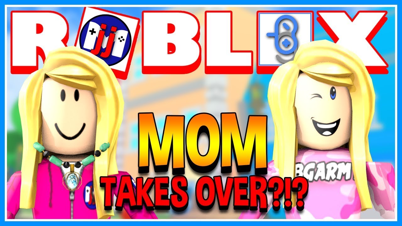 My Mom Takes Over my Channel & Plays Roblox with GamerBoyJJM's Mom ...