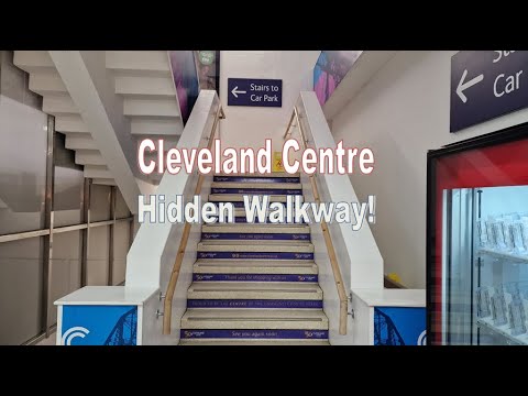 Exploring a Hidden Walkway. Cleveland Centre. Middlesbrough Memories ...