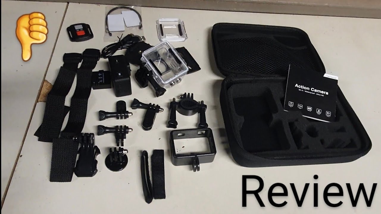 honest review of temu action cam and wireless mic - YouTube