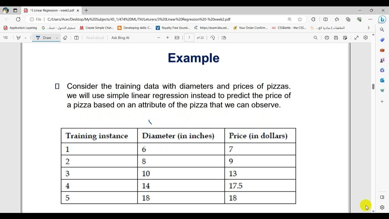 chapter 3 Linear Regression week2 from slide 1 to 13 - YouTube