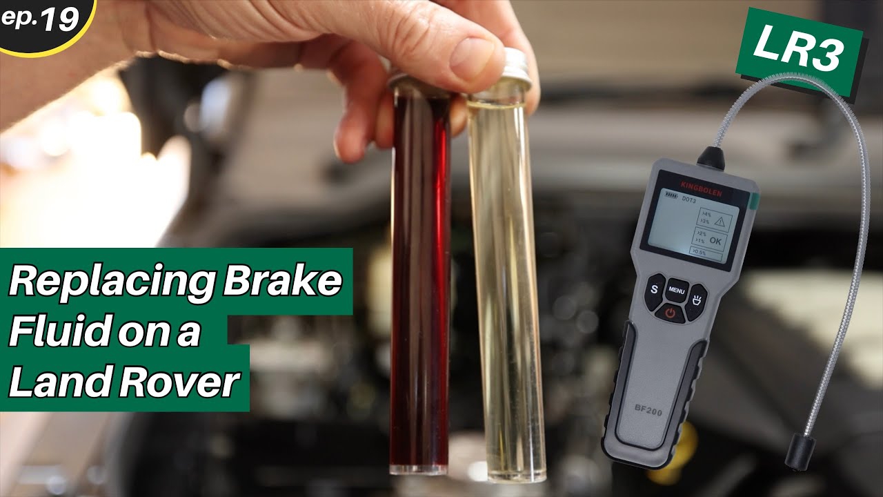 Land Rover LR3 Brake Fluid Replacement - Ep. 19 - YouTube