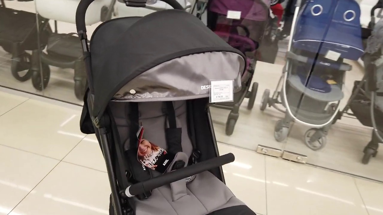 Espiro Axel 2019 Новинка и очень легкая коляска для путешевствий - YouTube