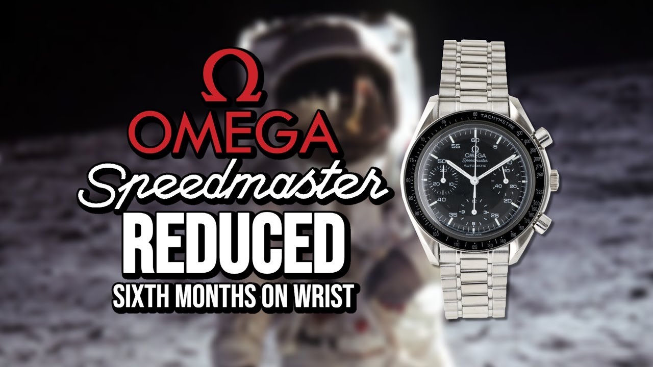 Omega Speedmaster Reduced - Sixth Months on Wrist - YouTube