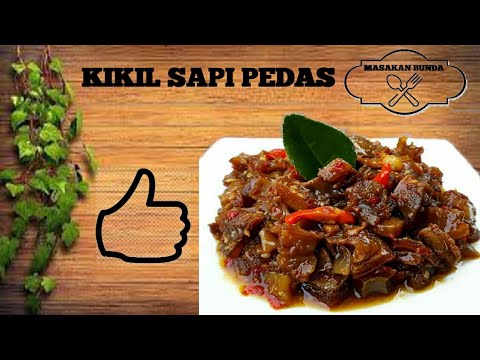 CARA MASAK KIKIL - RESEP KIKIL PEDAS MANIS - CARA MEMASAK KIKIL SAPI ...