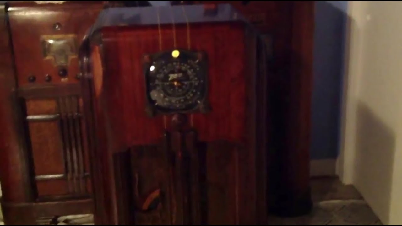 1937 Zenith 8S154 - YouTube