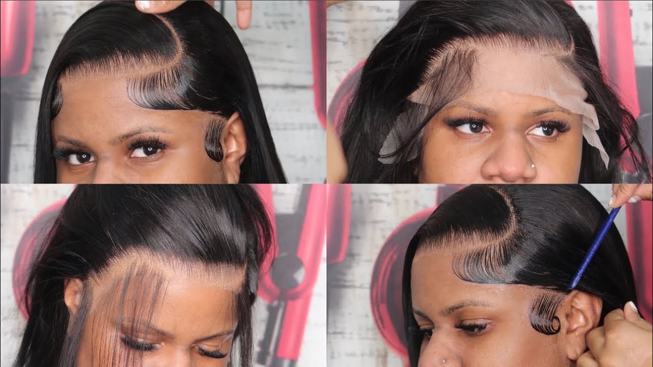 Beginner Friendly! Blend Thick Transparent Lace | Perfect Side Part Wig ...