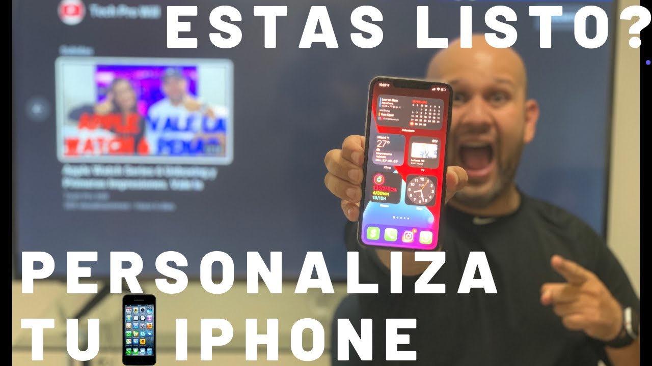 COMO PERSONALIZAR iOS 14 y ACTUALIZAR MI IPHONE. LIMPIO Y SEGURO. - YouTube