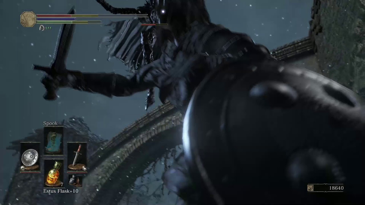 DS3 Parry Enemy 39. Corvian Knight Quills - YouTube