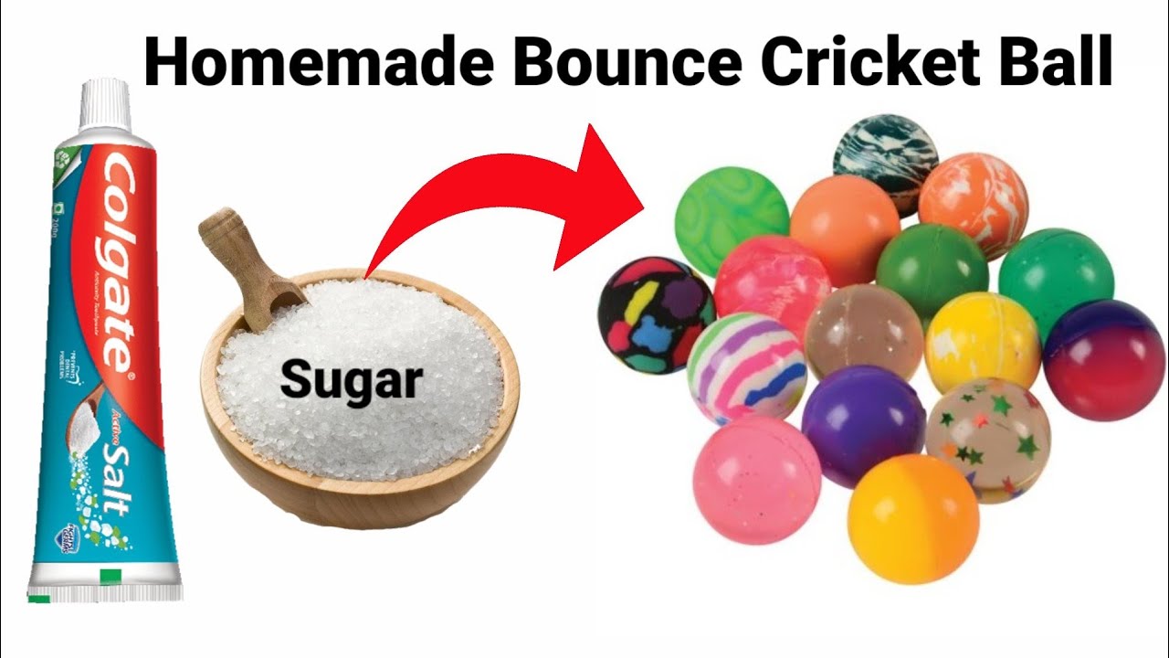 How to make Crazy balls at home/Bouncy ball/homemade crazy ball/diy ...