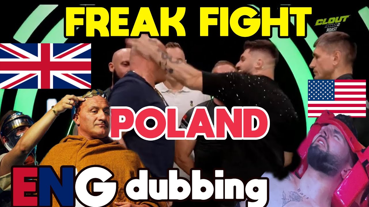 Freak Fight Poland conference clout mma 2 part 2 [dubbing eng] - YouTube
