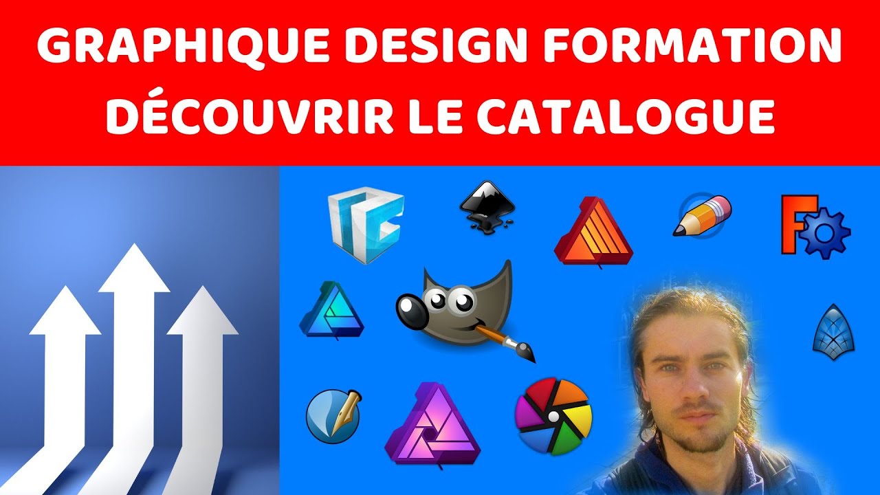 Graphique design formation découvrir le catalogue - YouTube