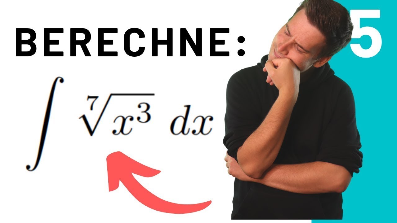 Berechne das UNBESTIMMTE INTEGRAL | Potenzregel bei Wurzelfunktion ...