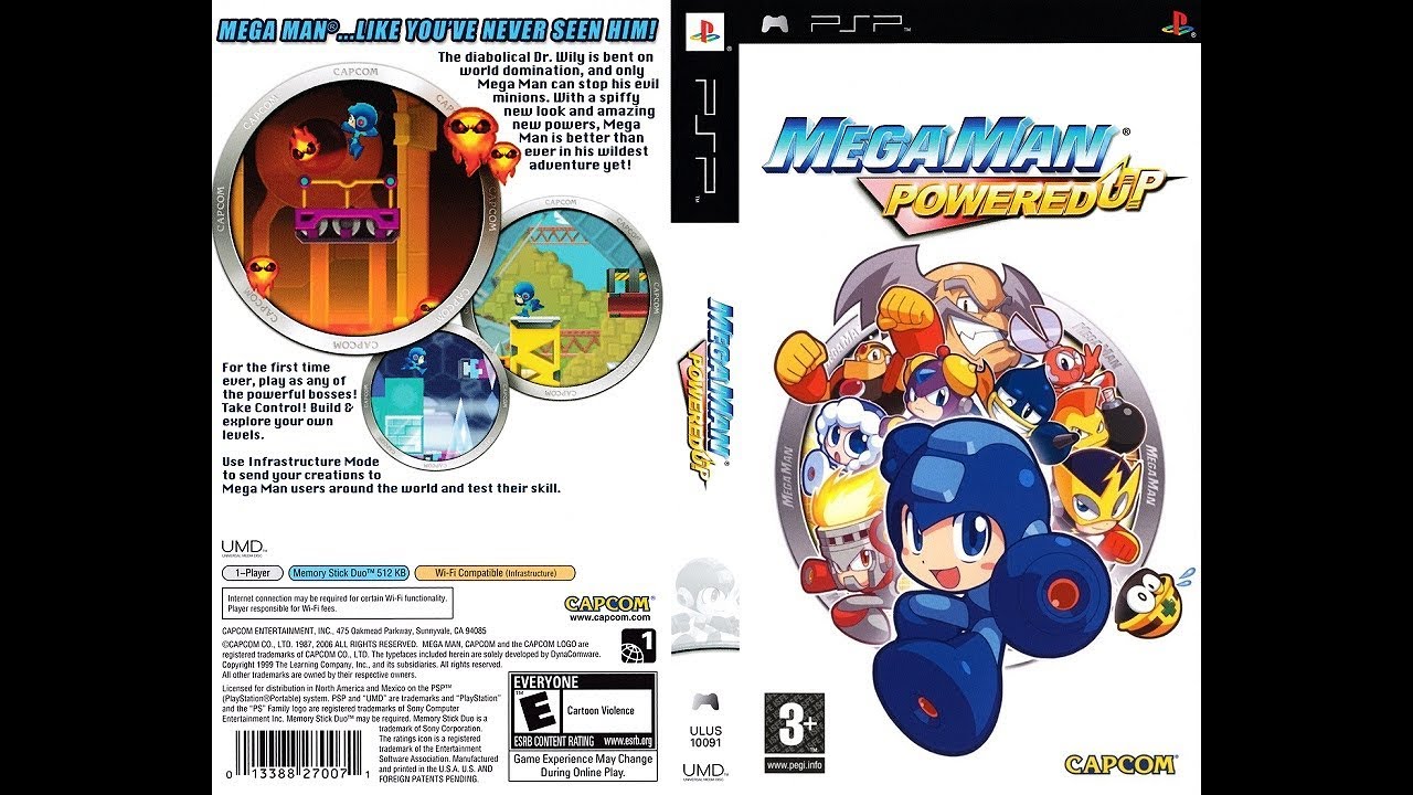 PSP - Mega Man Powered Up - YouTube