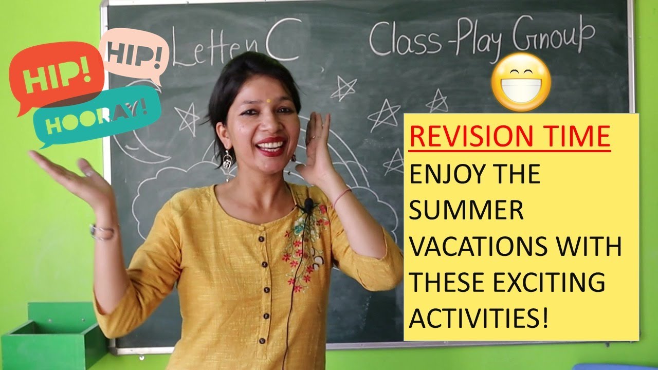 Play Group Revision Time I Summer Activities - YouTube