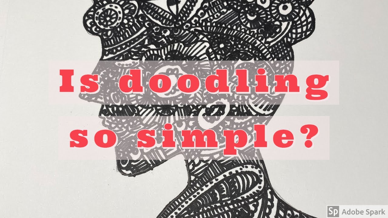 EVERYTHING IS BETTER WITH DOODLES-Learn how to doodle a face - YouTube