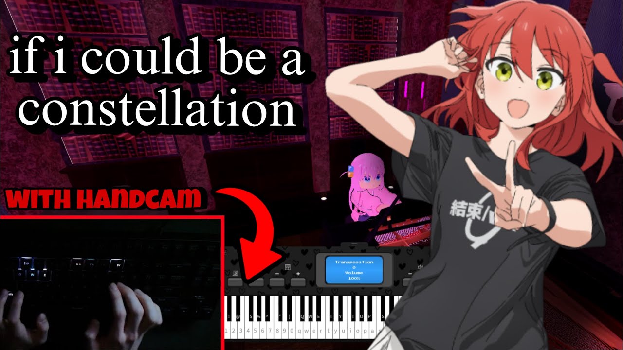 Playing Bocchi the Rock music in Roblox Visual Piano - YouTube
