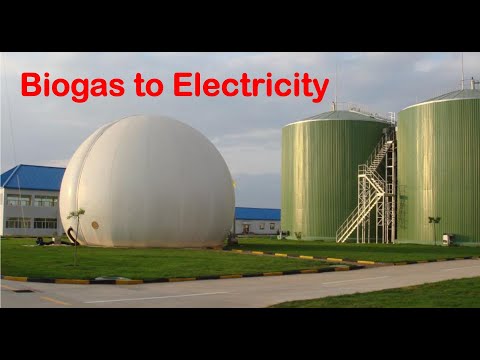 what is a biogas generator set? Can we use biogas to generator electricity?