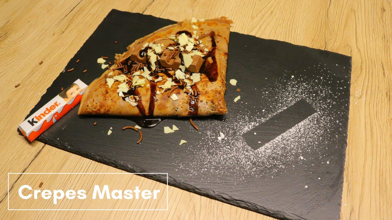 Chocolate bomb crepes taste extreme | Crepes Master - YouTube