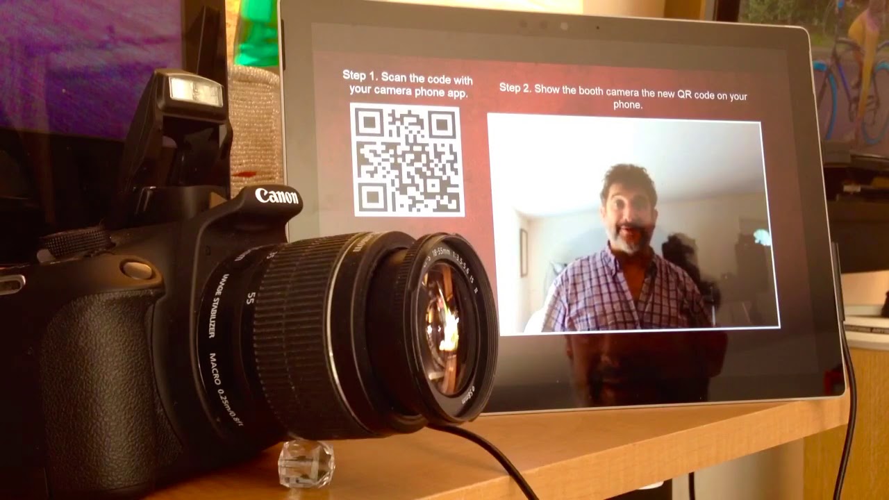 Touchless Photo Booth - YouTube