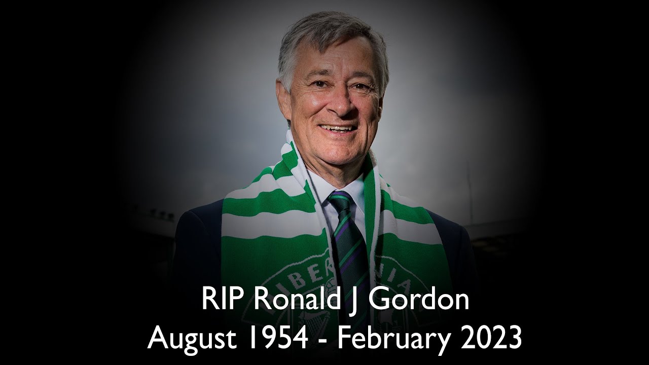 RIP Ronald J Gordon, August 1954 - February 2023 | Special Tribute ...