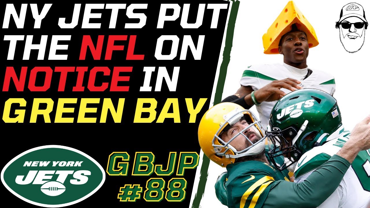 The NY JETS Make A Statement Beating The GB Packers/GreenBean's Jets ...