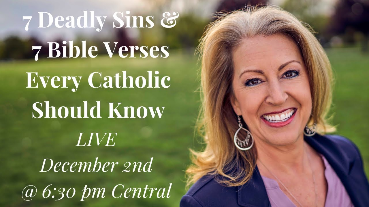 7 Deadly Sins and 7 Scriptures Every Catholic Should Know! - YouTube