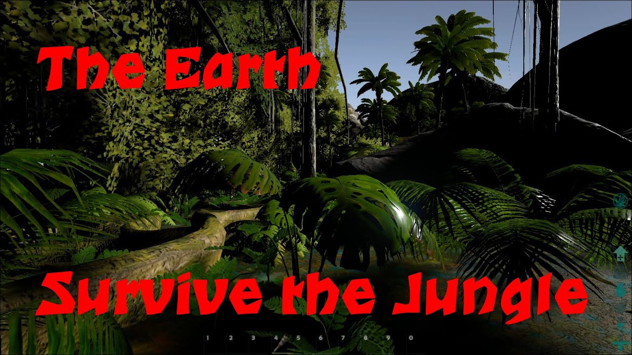 The Earth - Survive the Jungle - ARK Survival Evolved - Mod Map - YouTube
