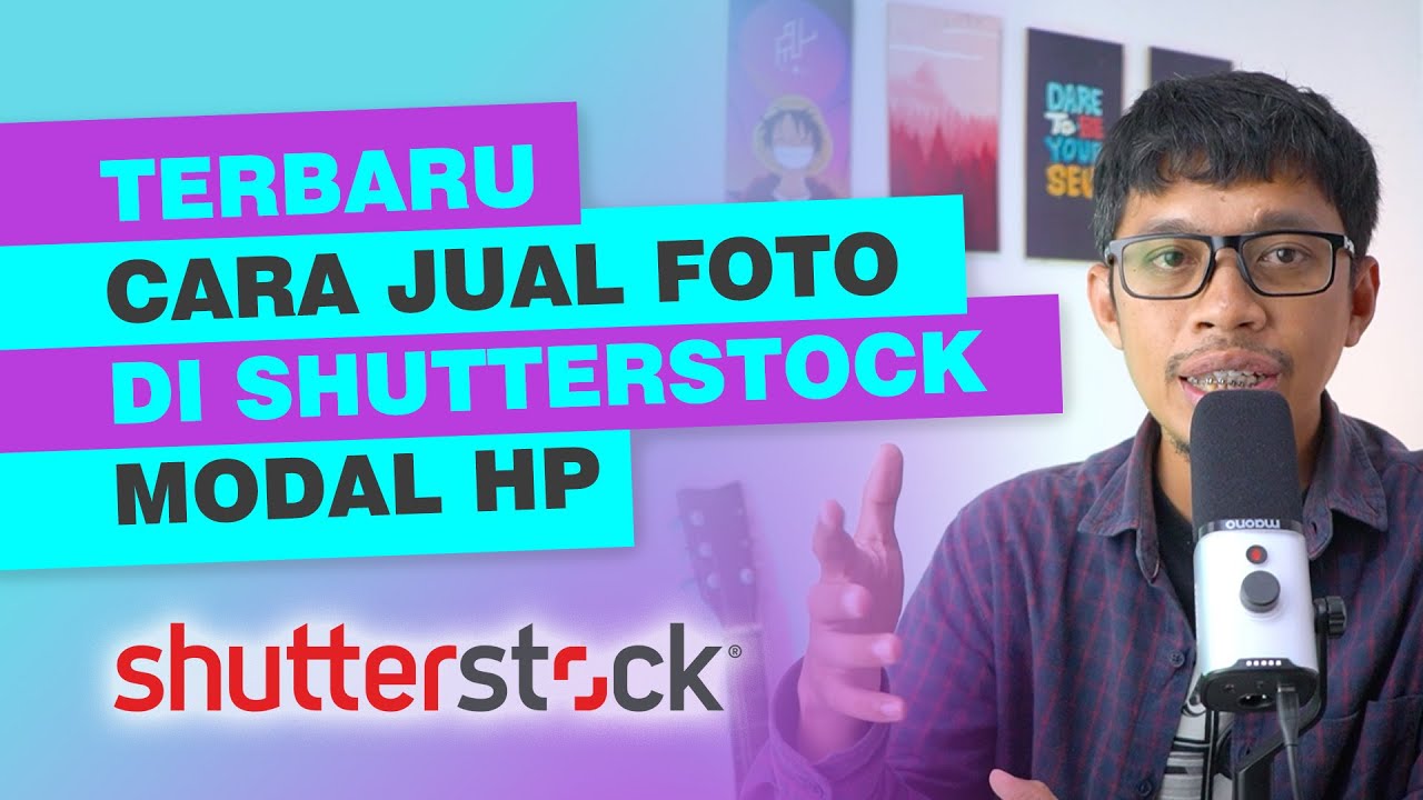 TERBARU !!! Cara Jual Foto di Shutterstock Pemula Modal HP - YouTube