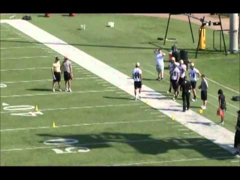 TE Route Running - YouTube